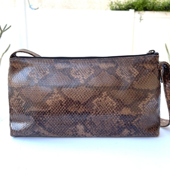 BCBGMaxAzria | Bags | Y2k Bcbg Max Azria Snake Print Mini Shoulder Bag ...